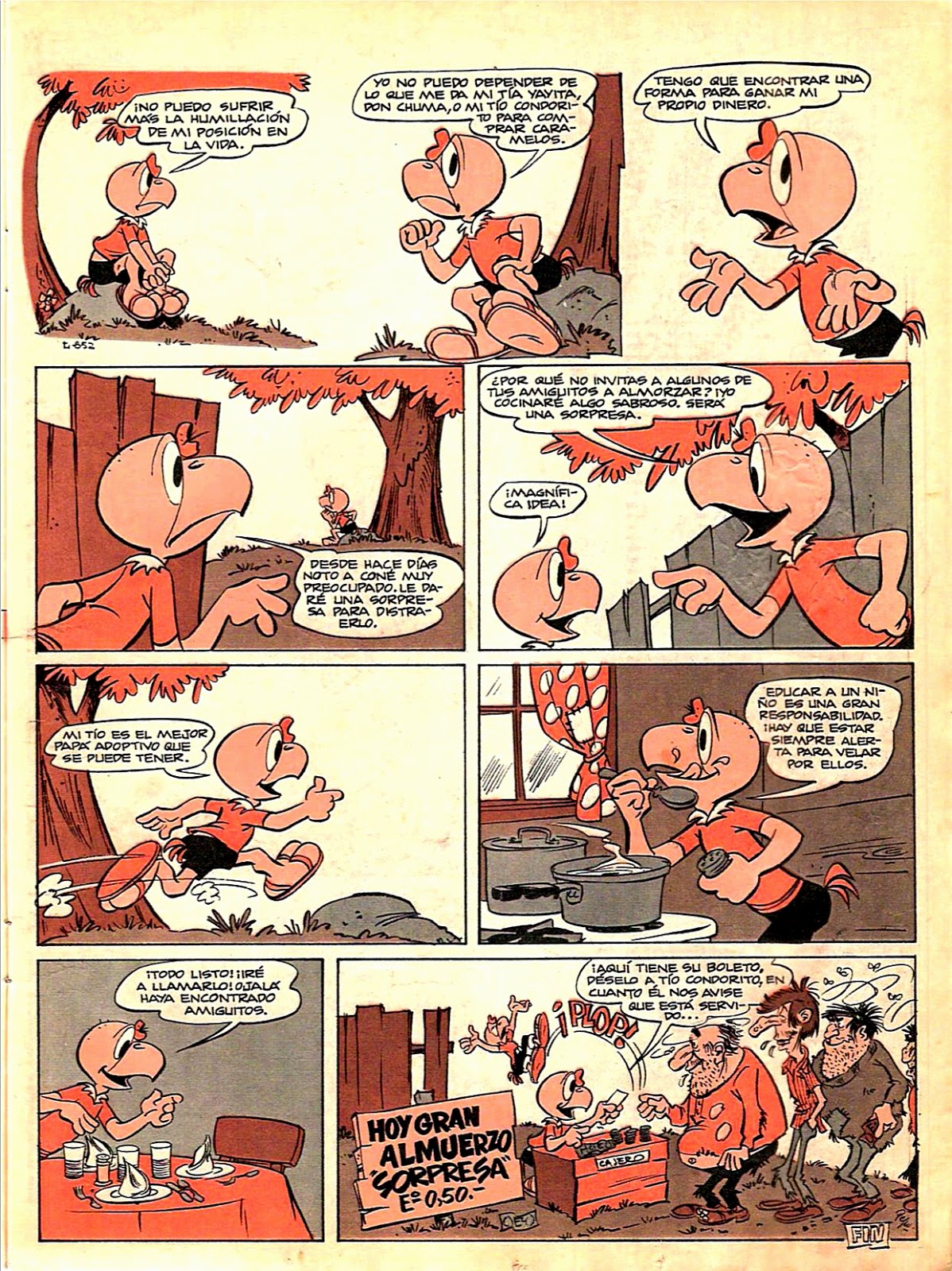 Condorito Aventurero: 16 - LOS INICIOS DE CONÉ Y YUYITO