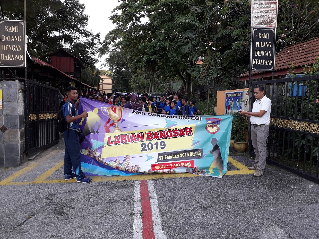 Sekolah Menengah Kebangsaan Bangsar (Integrasi): LARIAN BANGSAR 2019