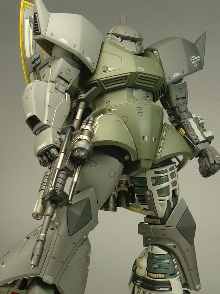GUNDAM GUY: MG 1/100 Gelgoog Ver. 2.0 - From Modeler Gallery