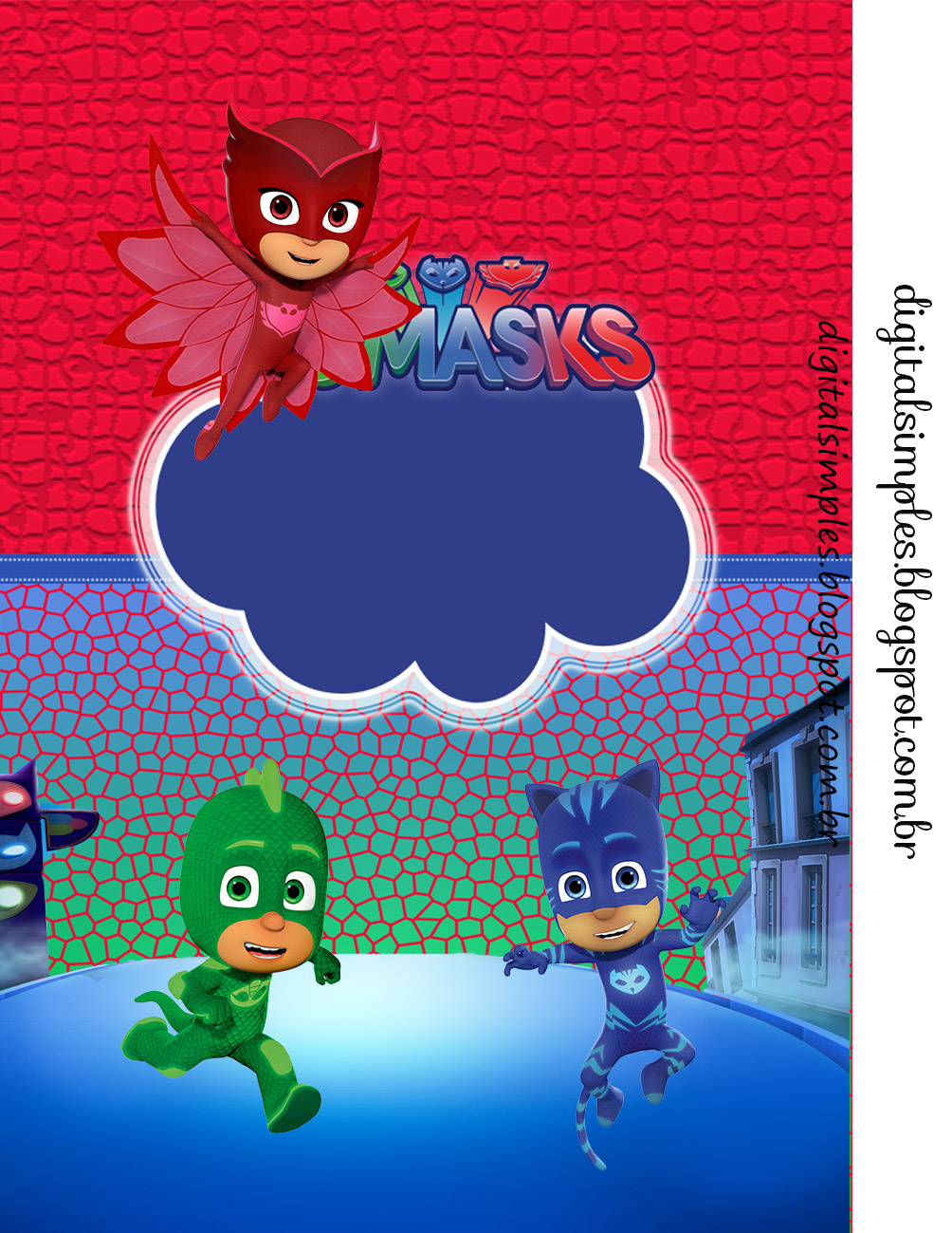 PJMasks: Free Printable Kit. - Oh My Fiesta! in english