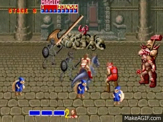 AKI GIFS: Gifs animados Golden Axe