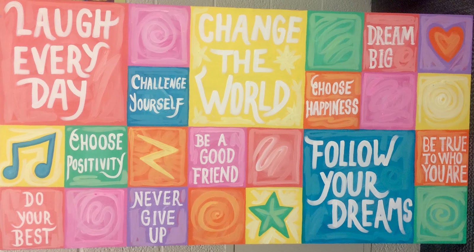 The Talking Walls Warm And Fuzzy Positivity Board the-talking-walls-warm-and-fuzzy-positivity-board