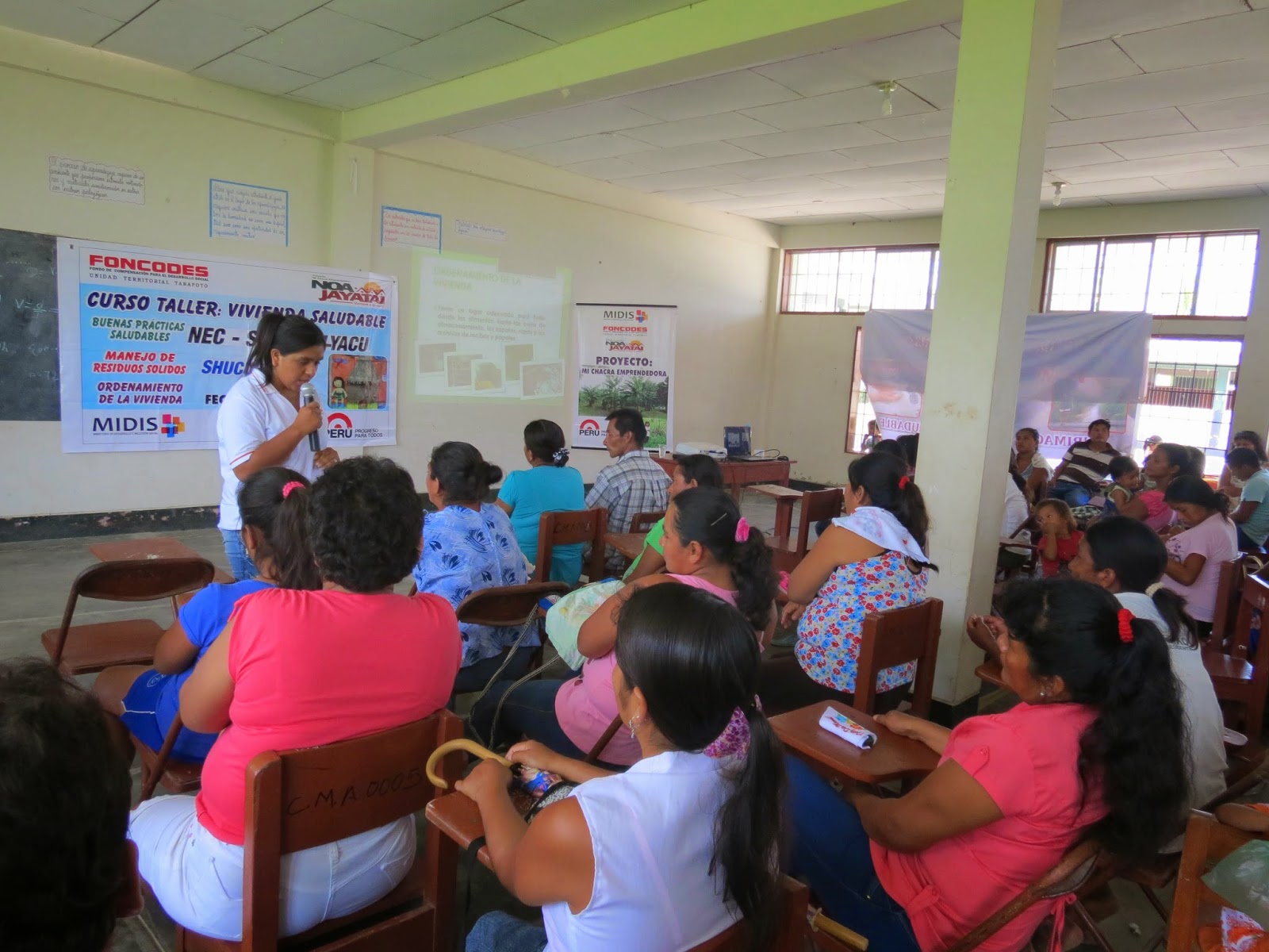En la Mira del Exito: FONCODES - CAPACITA EN VIVIENDA SALUDABLE EN ...