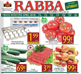 Rabba Fine Foods Flyer April 14 - 20, 2018 | Weekly Flyers Canada