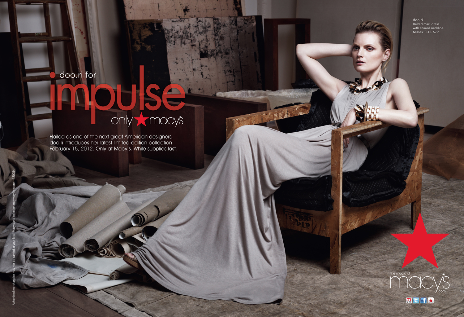 Ad Campaign: Doo.Ri for Impulse at Macy’s: Guinevere Van Seenus by Josh ...