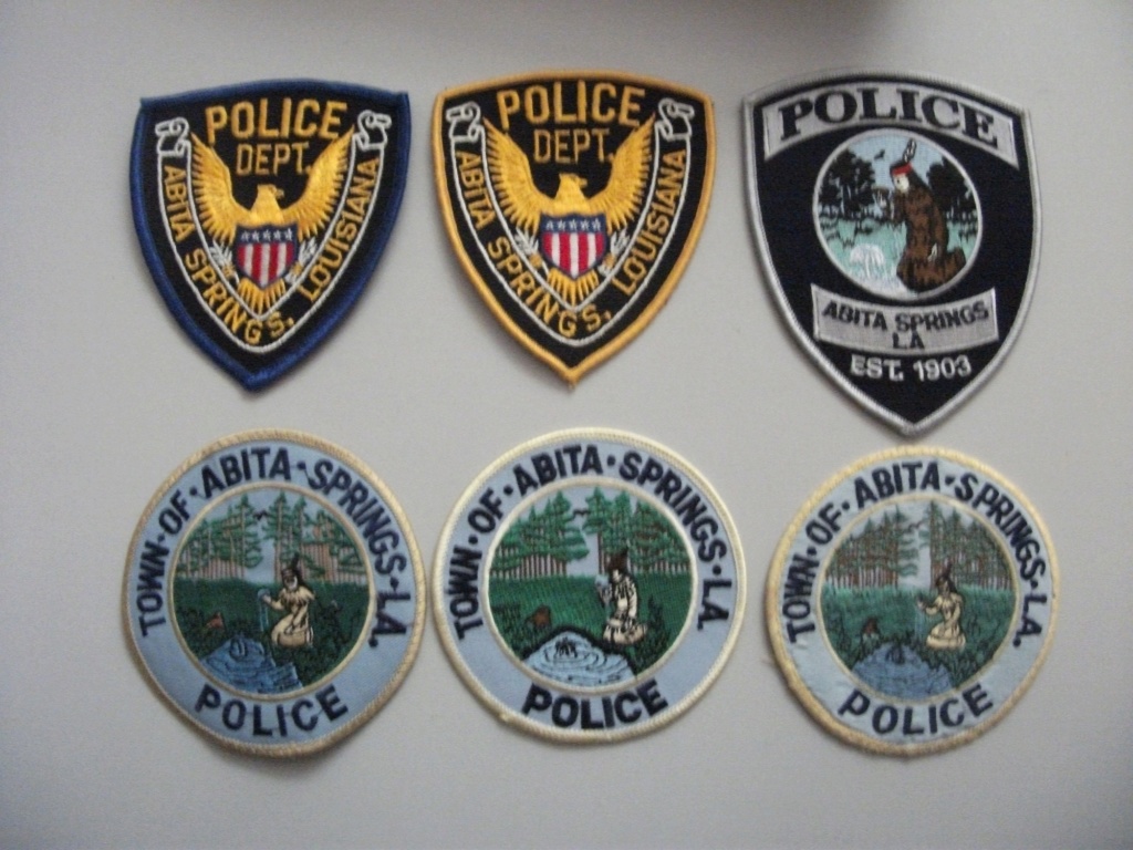 Louisiana Police Patches Collector: Police Dept patches ****** Updated ...