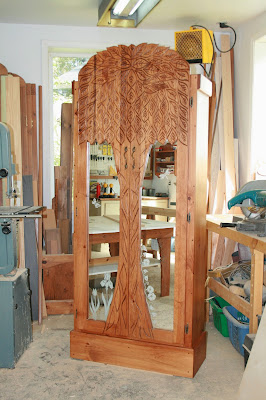 Eugenie's Woodworking Blog: Tree Cupboard or Armoire, Part Three