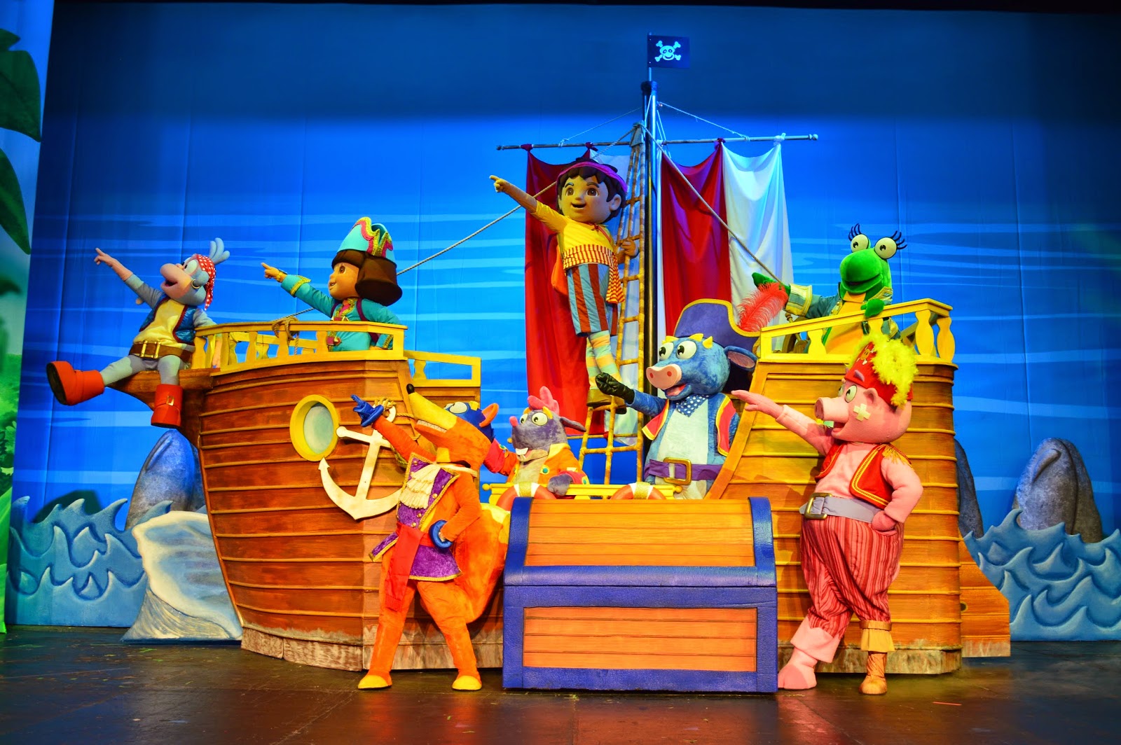 Unileventv: DORA LA EXPLORADORA EN VIVO EN BUSCA DE LA ISLA DEL TESORO