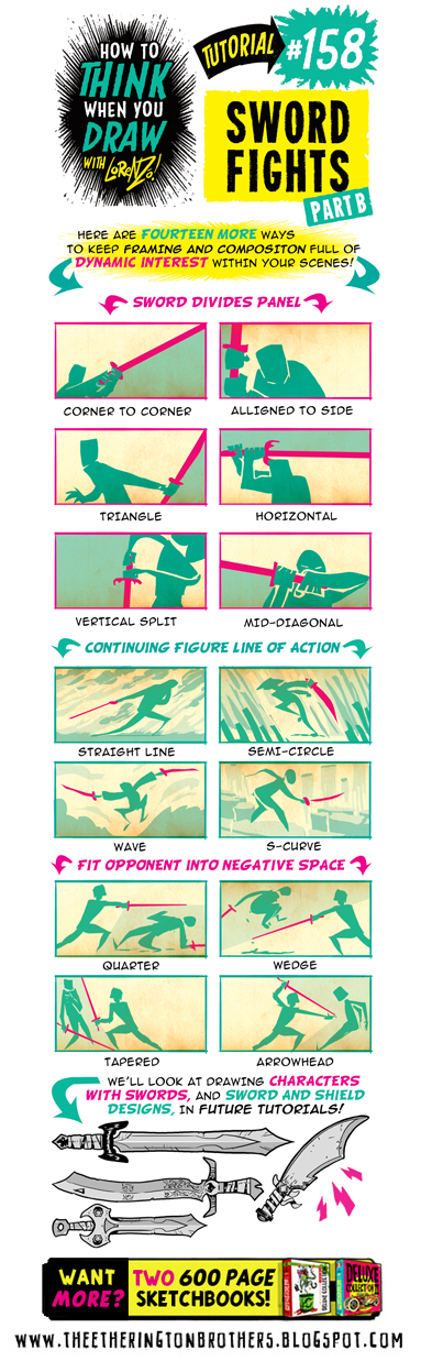 The Etherington Brothers: How to THINK when you draw SWORD FIGHTS ...