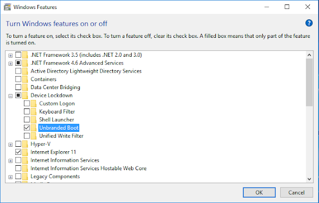 test: Cấu hình Unbranded Boot trên Windows 10 Enterprise và Windows 10 ...
