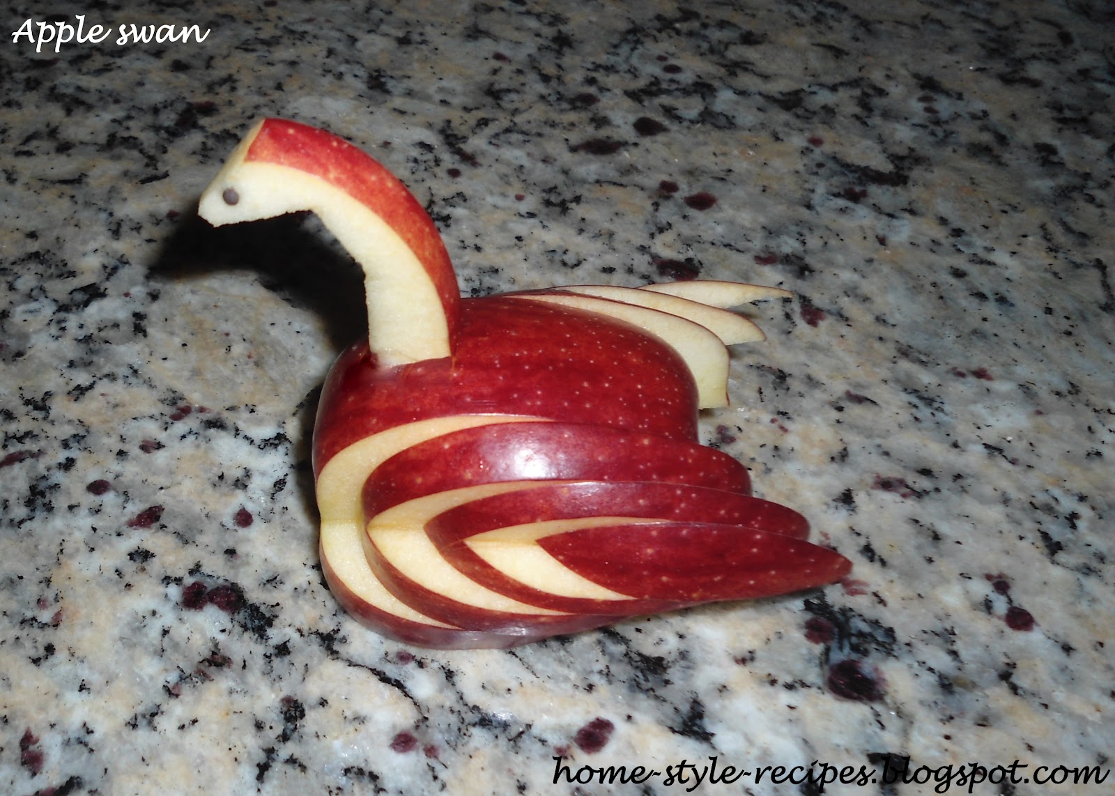 Share-A-Recipe: Apple swan