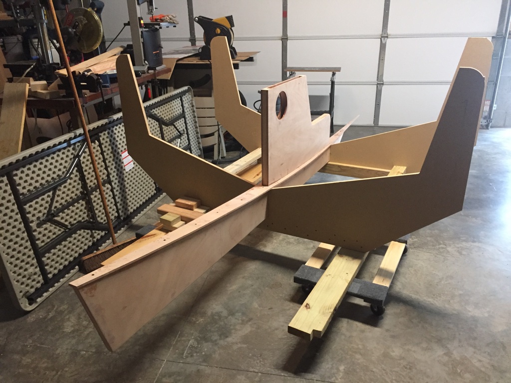 Ron's Pocketship Build: Cradle Assembly