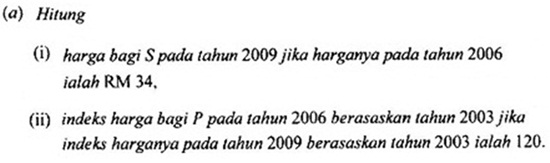 Matematik Tambahan: Nombor Indeks