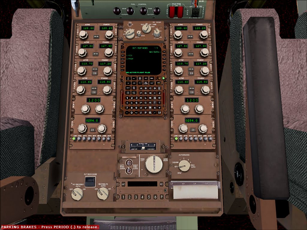 FSX747-400/800 Cockpit Texture Upgrade screenshots