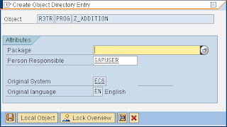 Adding two numbers in SAP ABAP using parameters. | SAP ABAP Online ...
