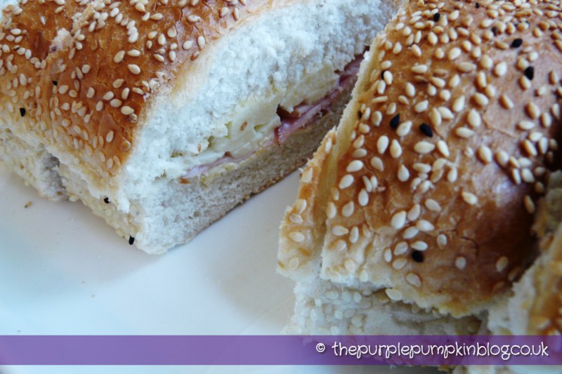 Lounza and Halloumi Greek Cypriot Sandwich