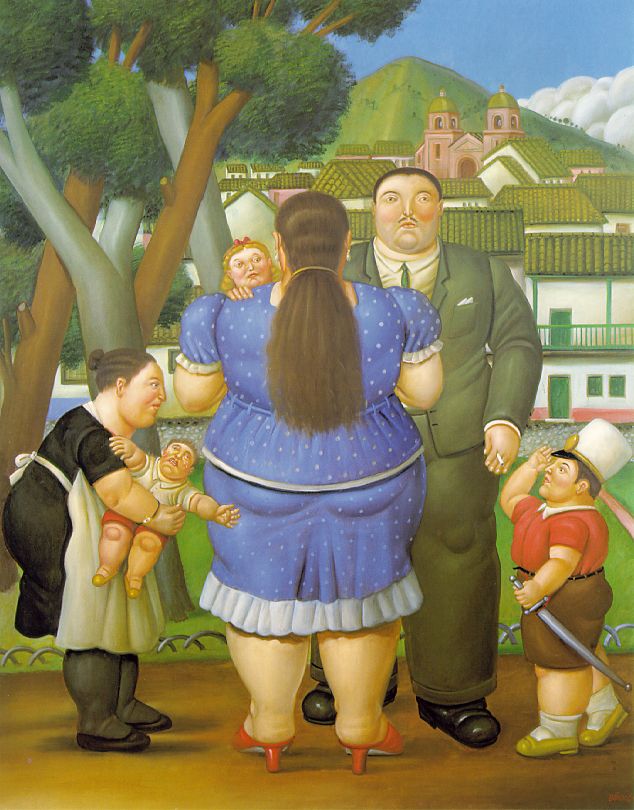 Plenilunio: Fernando Botero: pinturas famosas