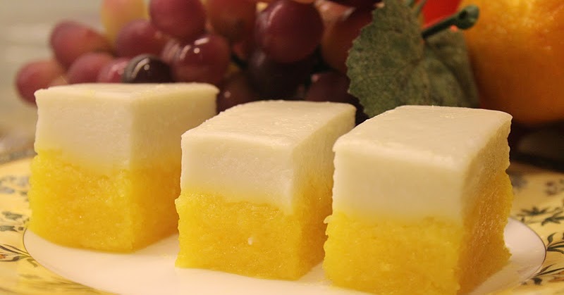 Kuih Talam Ubi Kayu - Azie Kitchen