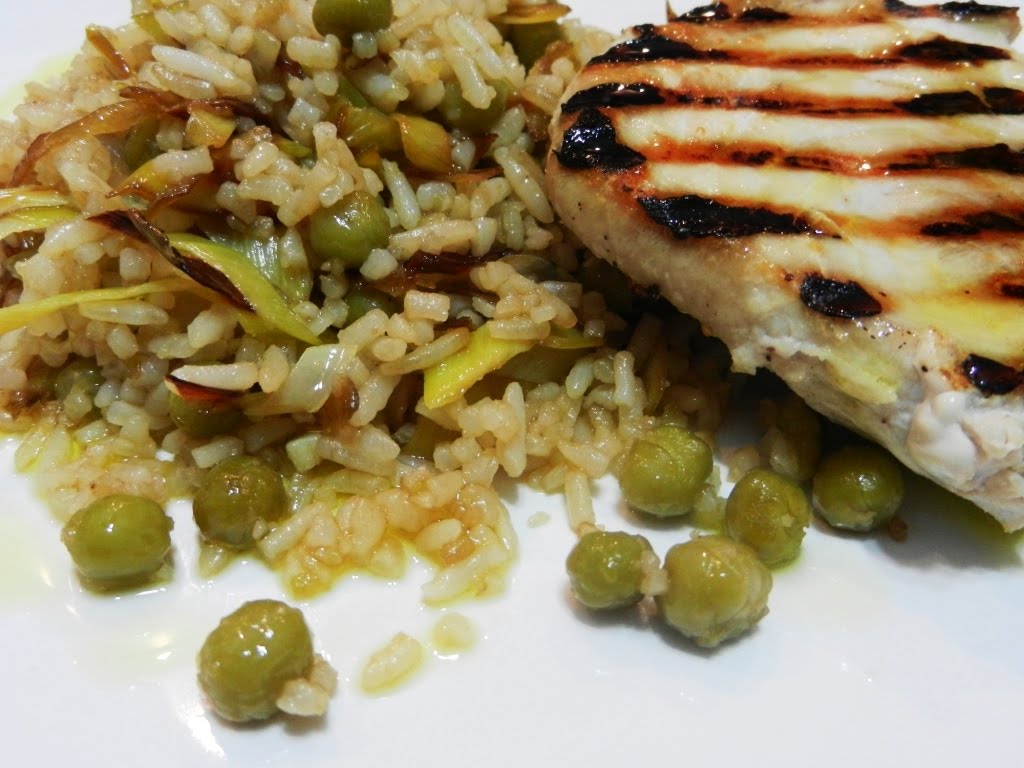 Pasta e Porcini: Grilled Mahi-Mahi & Leftover Fried Rice