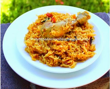 Basri's Kitchen: CHETTINAD BIRYANI