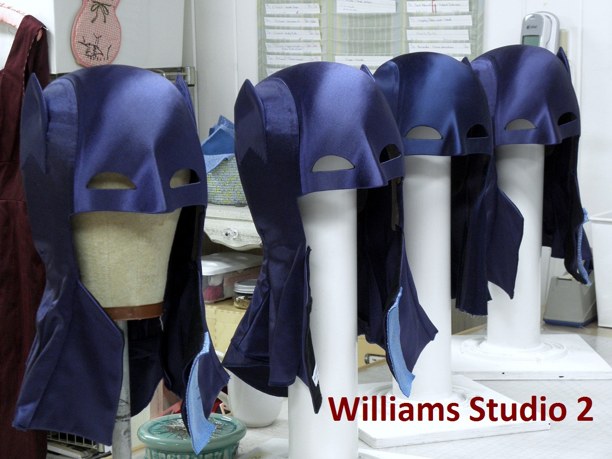 Sewing Cafe: 66' Replica to Cosplay Batman Cowl Comparison