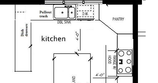 2D,Kitchen Layout Design | Shape architects