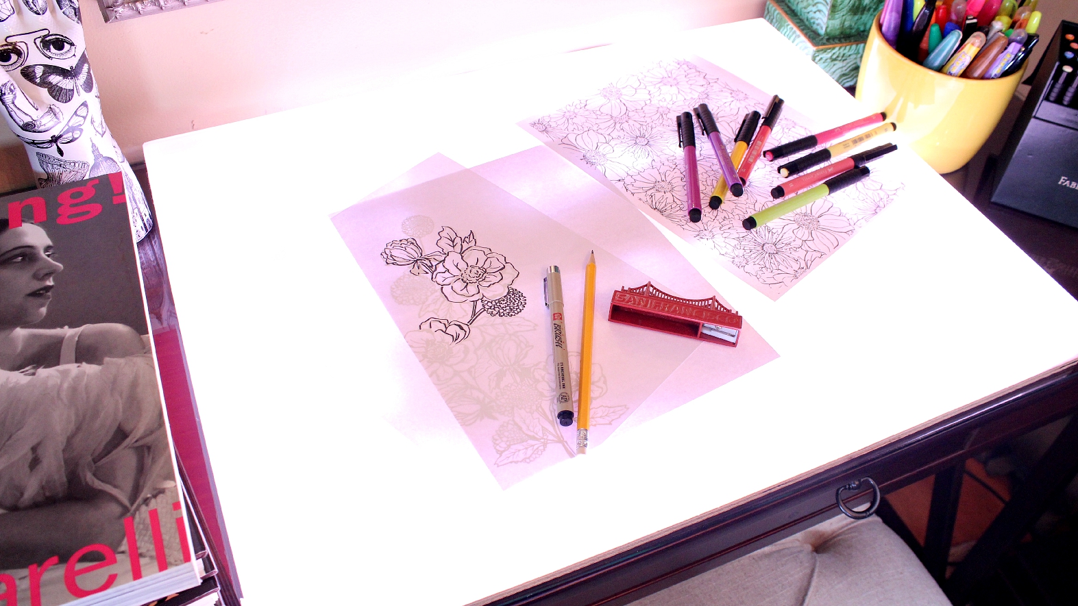 Mark Montano: Artist Light Box DIY