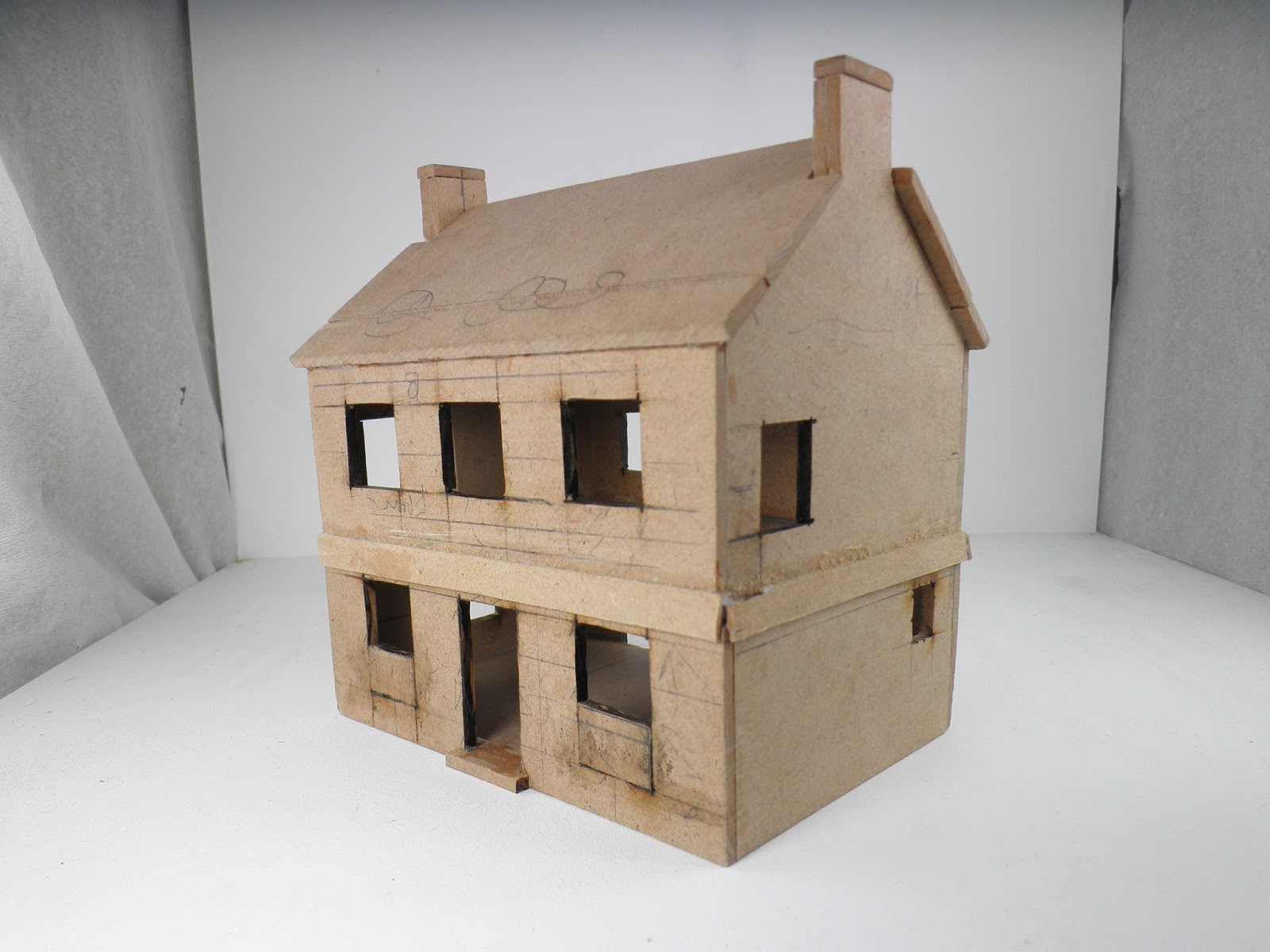 JOHN BOND's WARGAMING STUFF: DIY MDF BUILDINGS, Part 1 28mm
