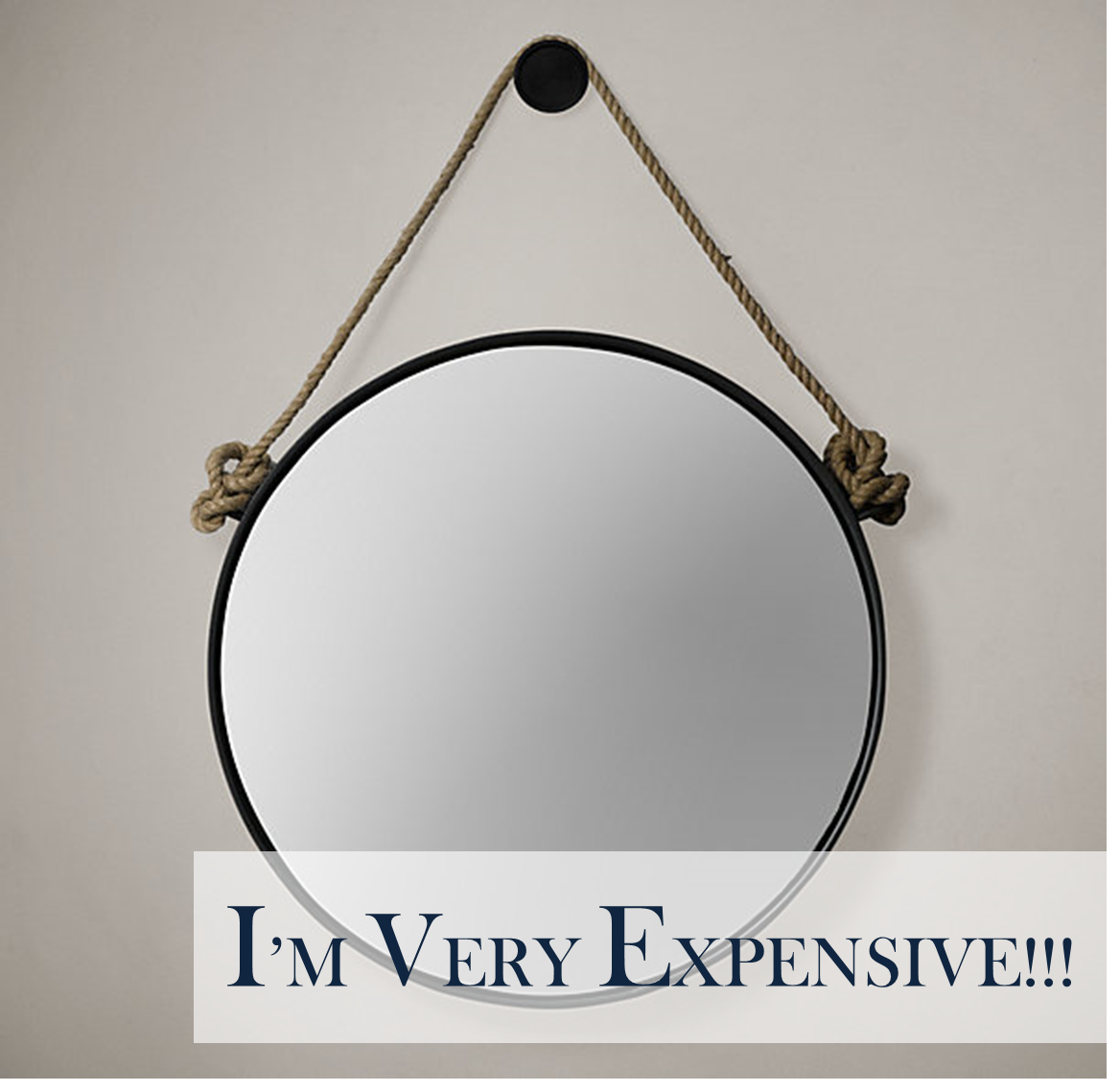 Cup Half Full: Restoration Hardware Iron and Rope Mirror... the DIY ...