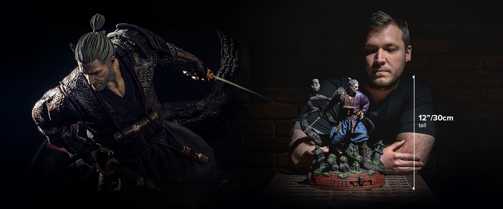 The Witcher III: Wild Hunt - Geralt Ronin Figure (CD PROJEKT RED)