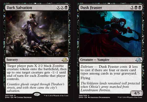 Magic the Gathering Adventures: Eldritch Moon Set Review - Black