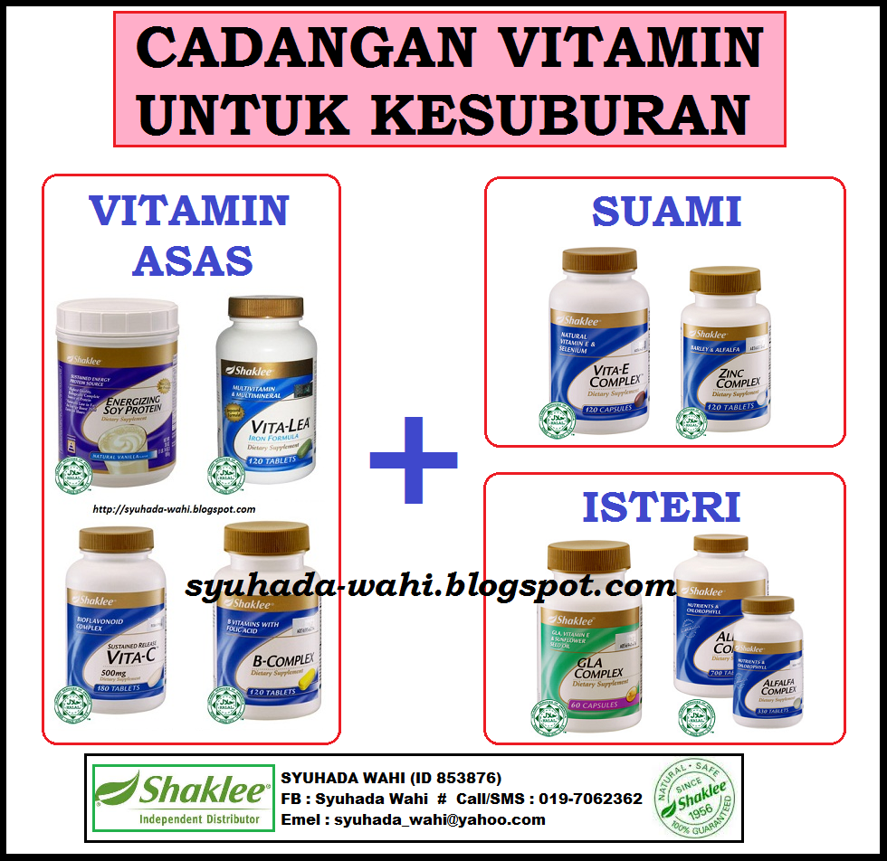 SHARING IS CARING ~: ~ Suplemen & Kesuburan