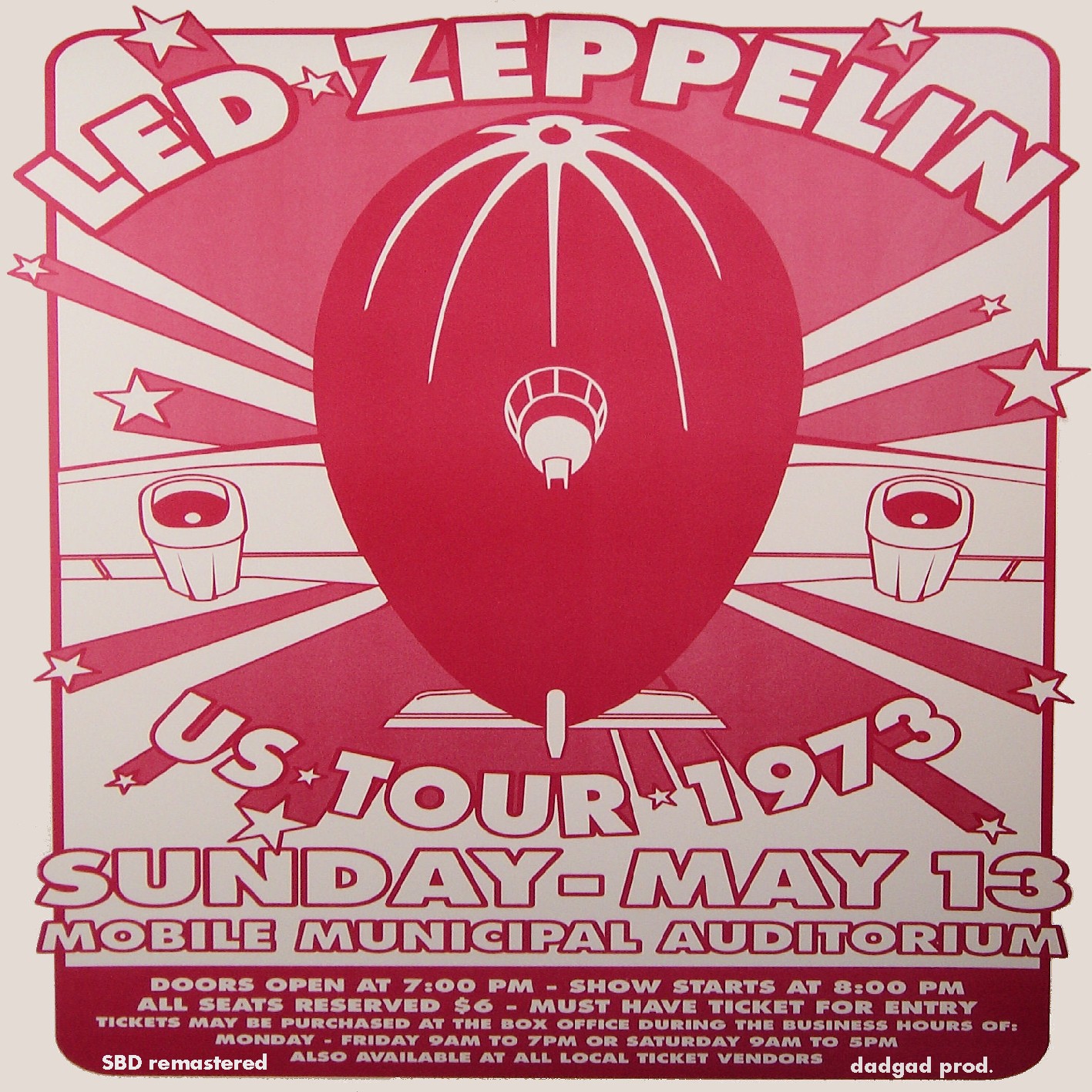 World Of BOOTLEGS: BOOTLEG : Led Zeppelin - Municipal Auditorium ...