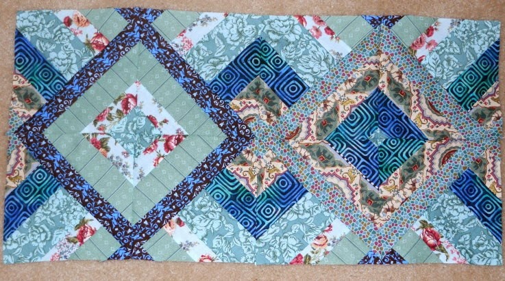 Diamon Naturals: Hidden Wells Quilt Tutorial