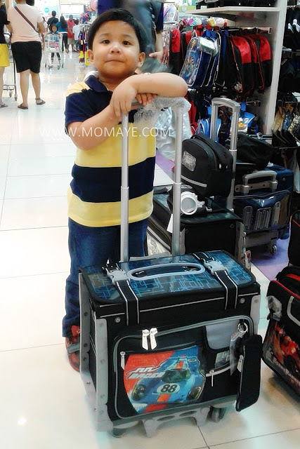 Matthew's Robby Rabbit Trolley Bag