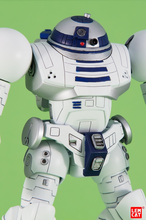 Custom Build: HGBF 1/144 Hi-Mock "R2-D2" Starwars