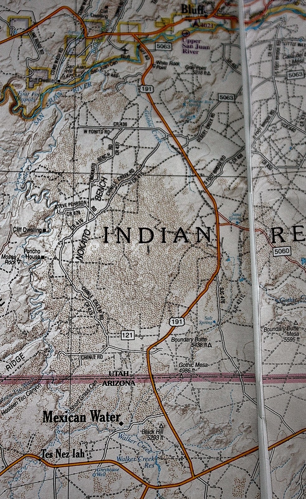 The Southwest Through Wide Brown Eyes: The Southern End of Route 191 in ...