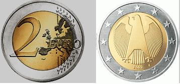 Epaminonda's Blog.....: MONEDELE EURO - GERMANIA