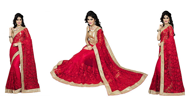 Latest Net Sarees Collection Under 2000 Rs - Art Meets Fashion