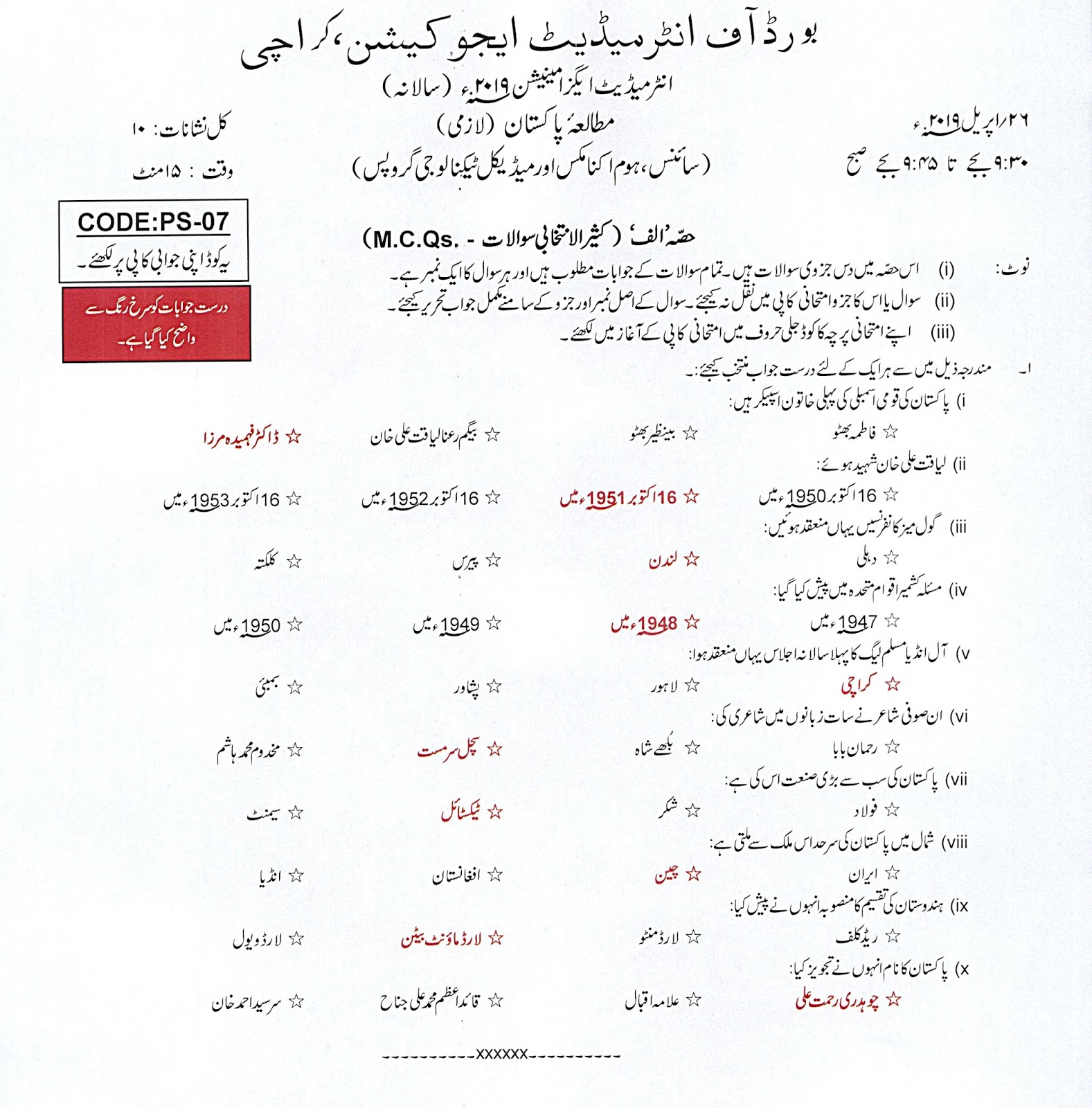 Education Is The Key To Success: Pakistan Studies - Compulsory (Urdu ...