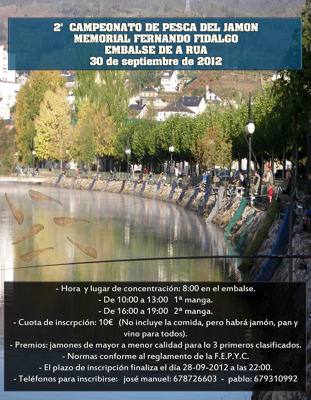 Surf Casting Masters: 2º CMPEONATO DE PESCA DEL JAMON, MEMORIAL ...