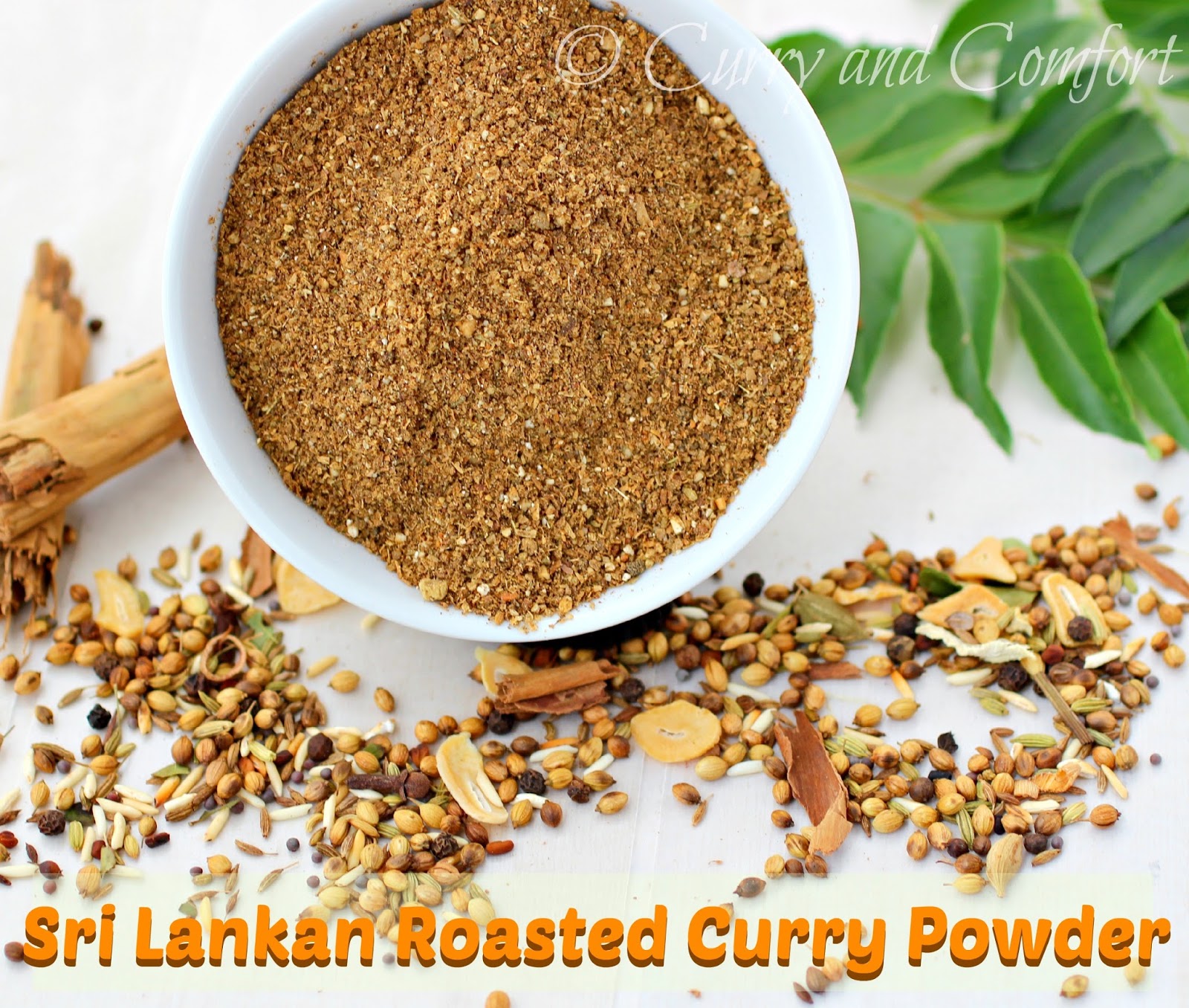Kitchen Simmer: Sri Lankan Roasted Curry Powder