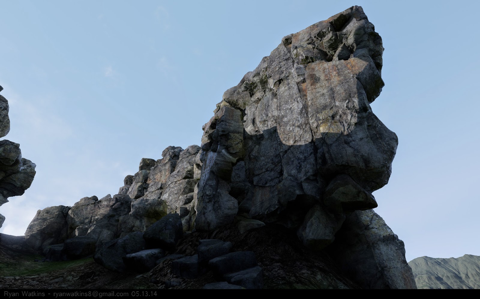 Artwork of Ryan Watkins: Modular Rock Work