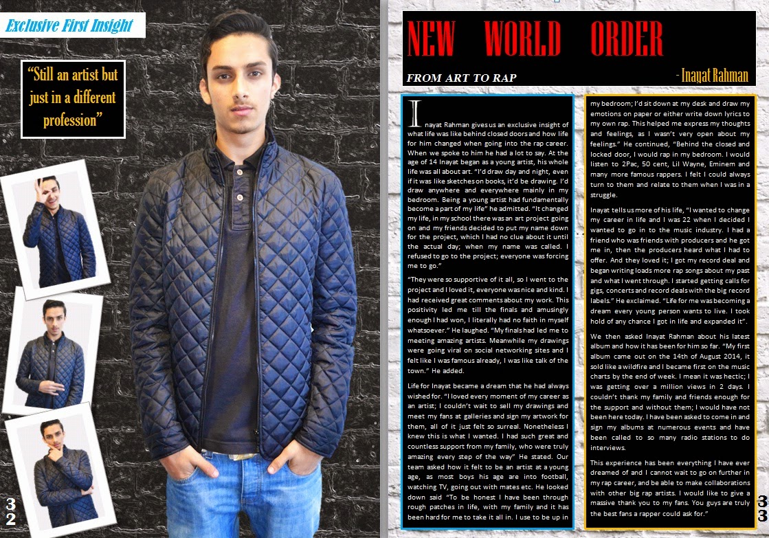 Zain Sheikh: Final Magazine