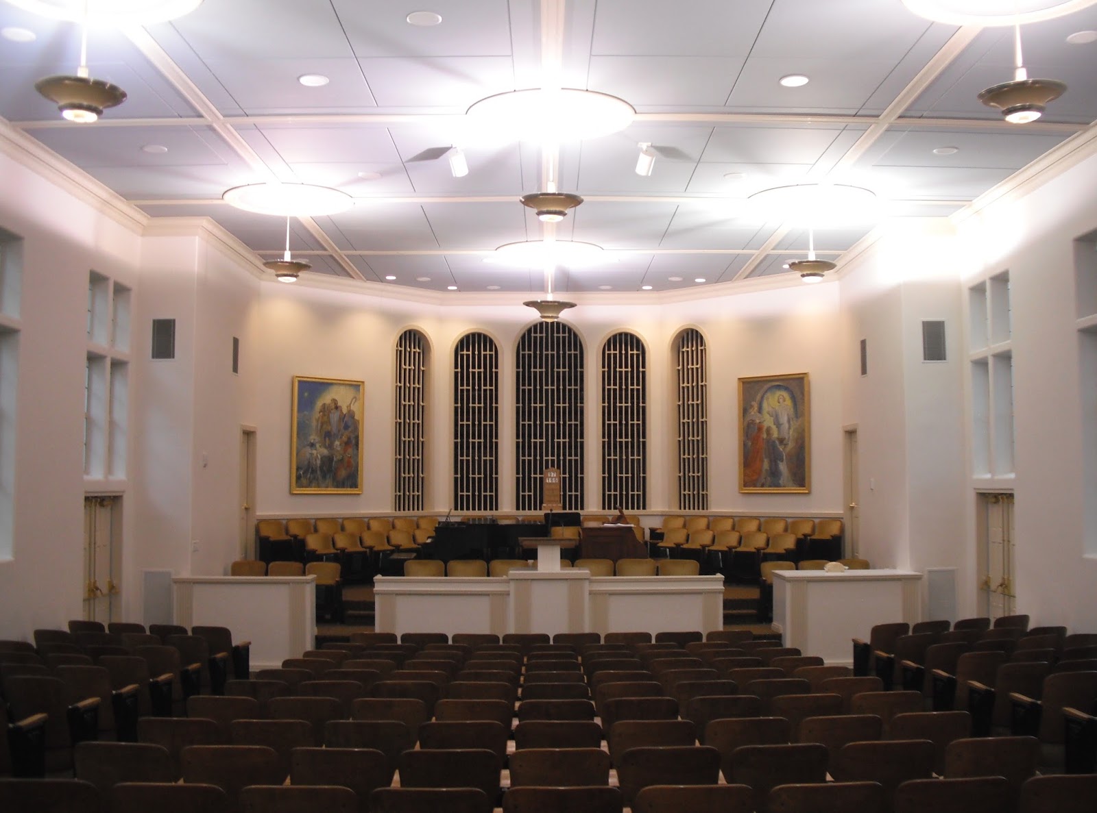 Historic LDS Architecture: Garden Park Ward: Chapel Interior