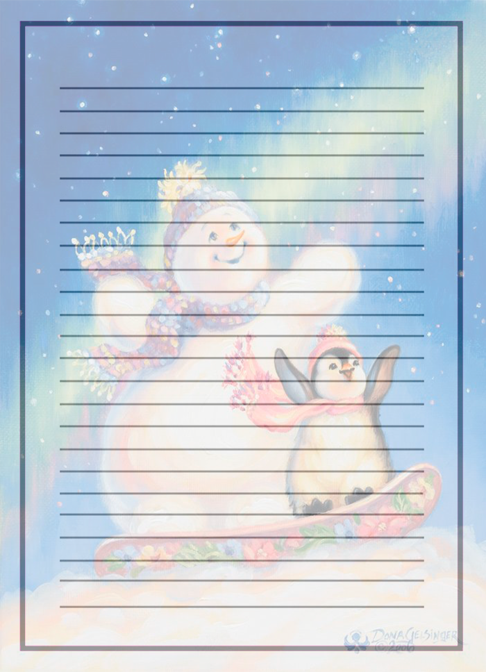 ®BLOG CATÓLICO NAVIDEÑO®: NAVIDAD - PAPELES DE CARTA NAVIDEÑOS