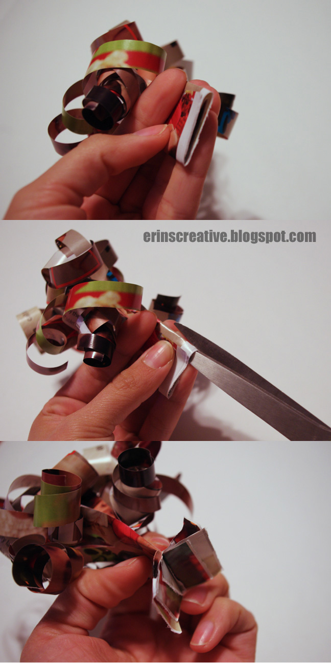 Erin's Creative Energy: Upcycle: Make Your Own Curly Bows