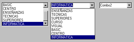 Programación III - LEP JAVA JOPROFU: CONTROLES SWING LISTAS