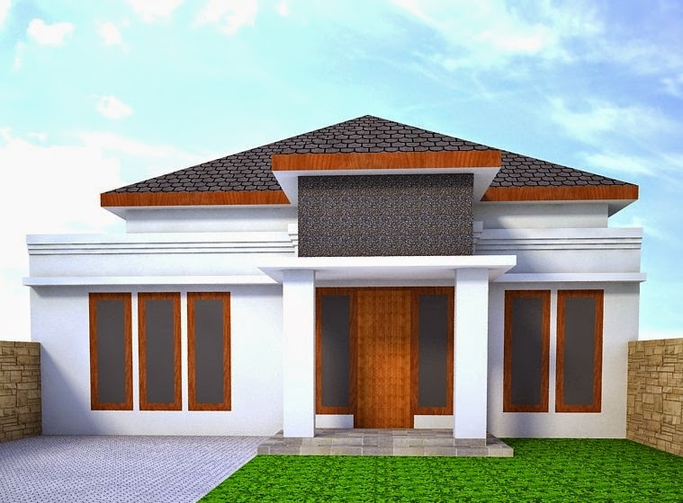 Model Rumah Impianku: Desain Rumah Type 200 Milik Bapak Alam , Sungguminasa
