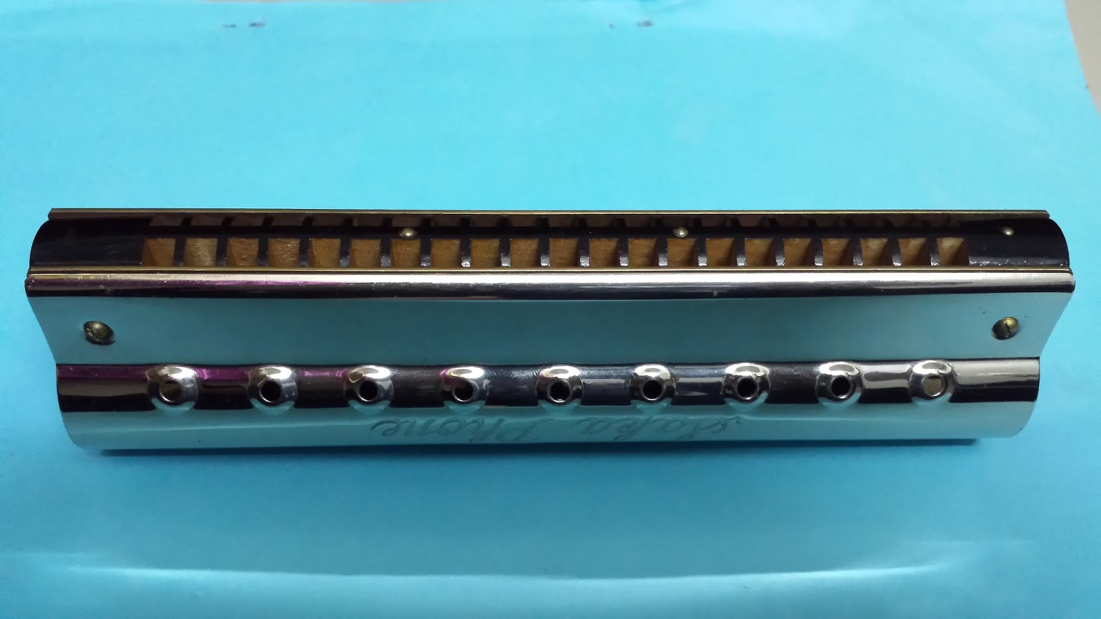 HarmonicaHoor: Saka Phone - Vintage Japanese Harmonica circa 1950